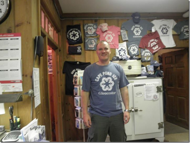 Deadliest Catch F/V Time Bandit skipper Mike Fourtner at Cape Pond Ice ...