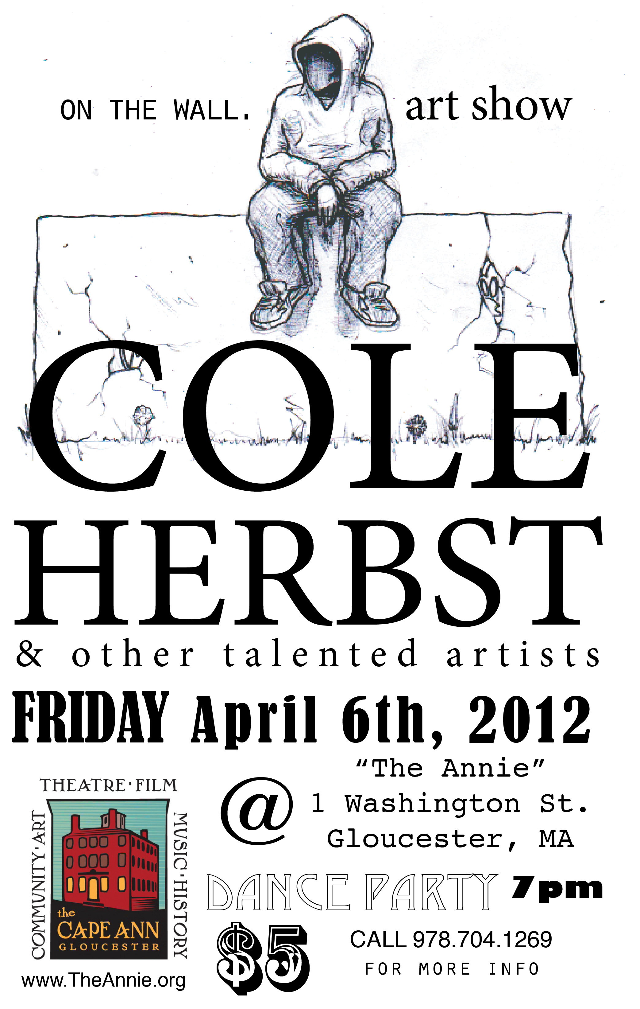 Cole Herbst and other young artists showing at The Annie next Friday ...