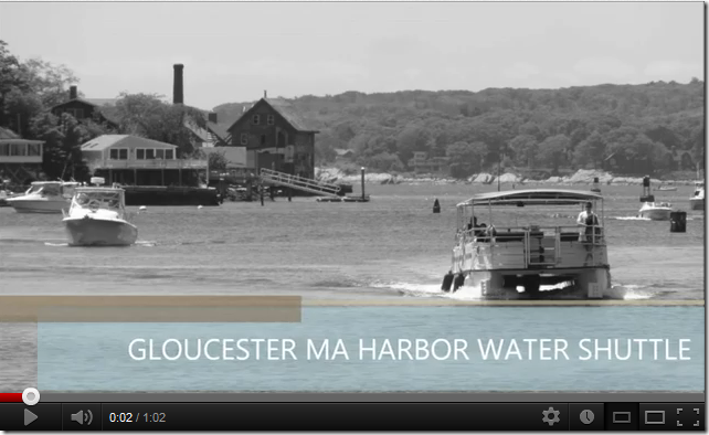 Gloucester MA Harbor Water Shuttle Video – Good Morning Gloucester