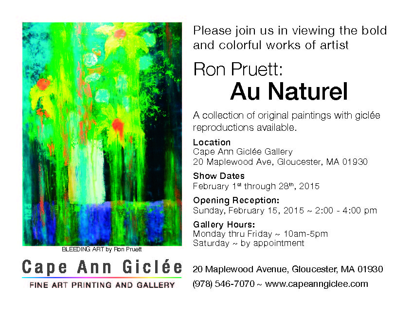 Ron Pruett Show At Cape Ann Giclee – Good Morning Gloucester