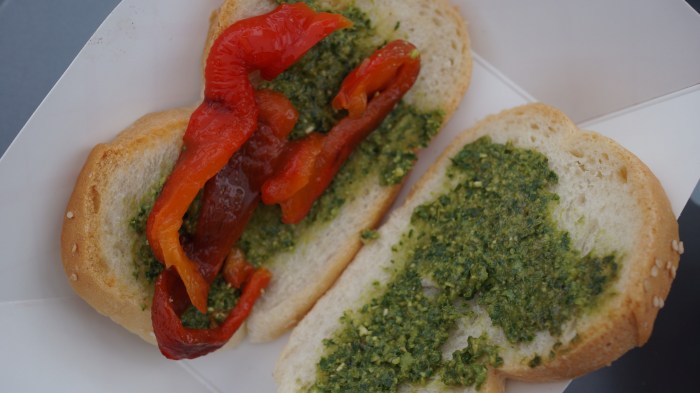 The Construction of A @SistaFelicia Mudiga Steak Sandwich Using The ...