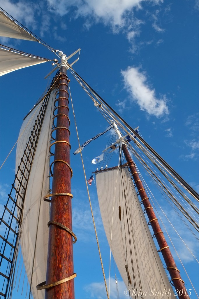 Schooner Adventure Mast Hoops Made in Gloucester by Geoff Deckebach ...