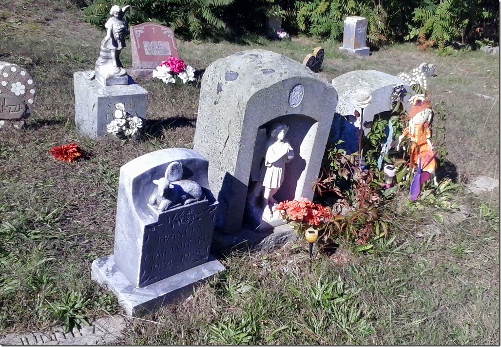 thoughts For halloween From Steven Winslow- Children’s graves At The ...