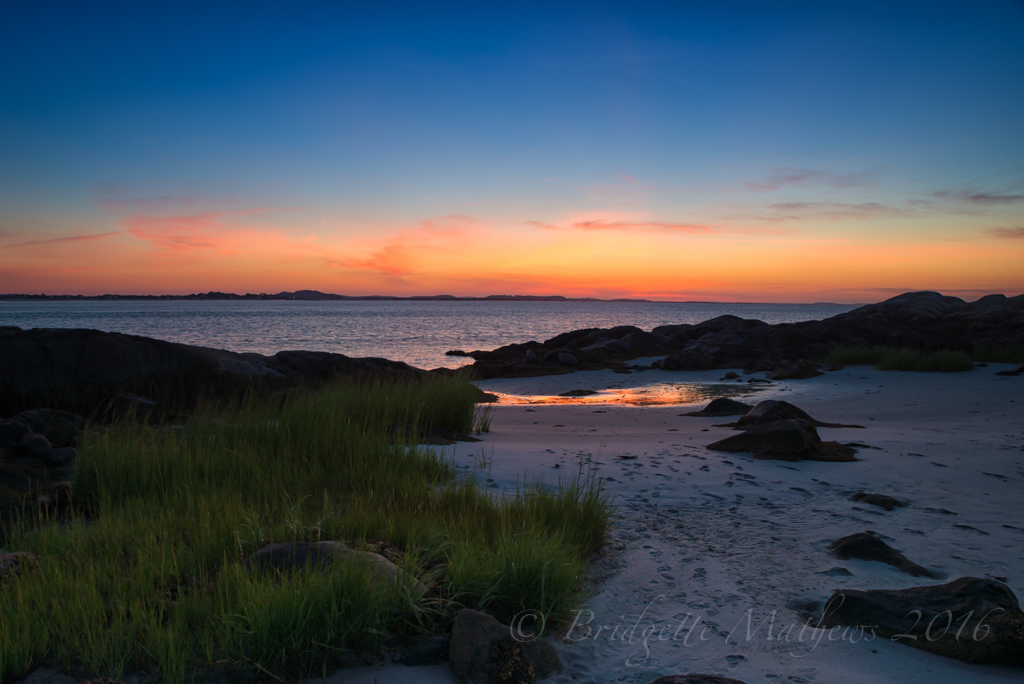 Horizon glow at Lighthouse Beach – Good Morning Gloucester