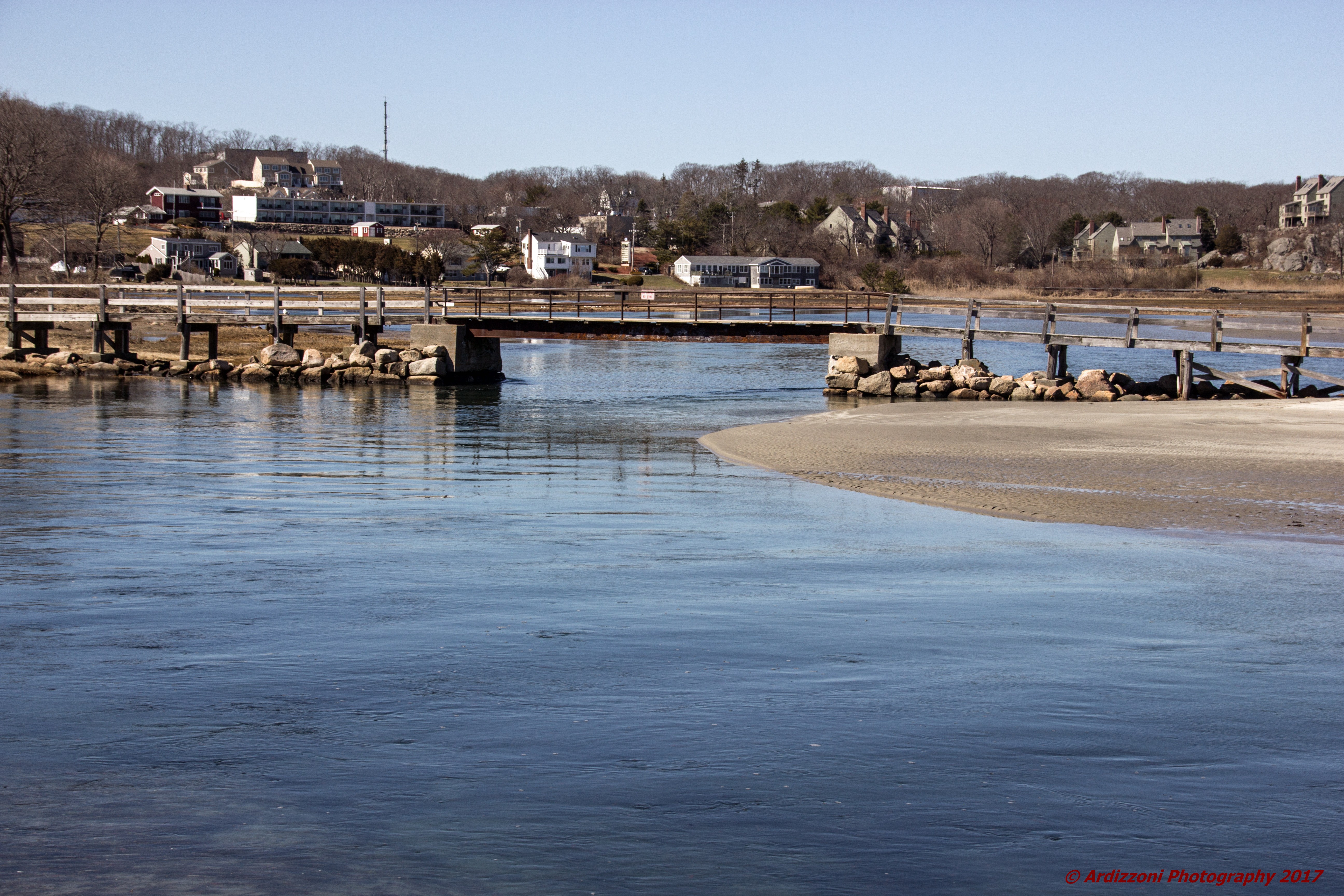 Good Harbor Footbridge at high tide – Good Morning Gloucester