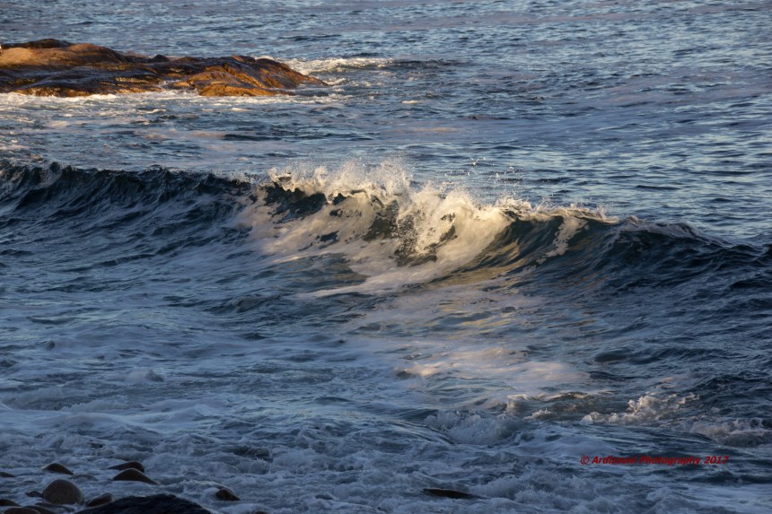 Sunlight coming through the waves – Good Morning Gloucester