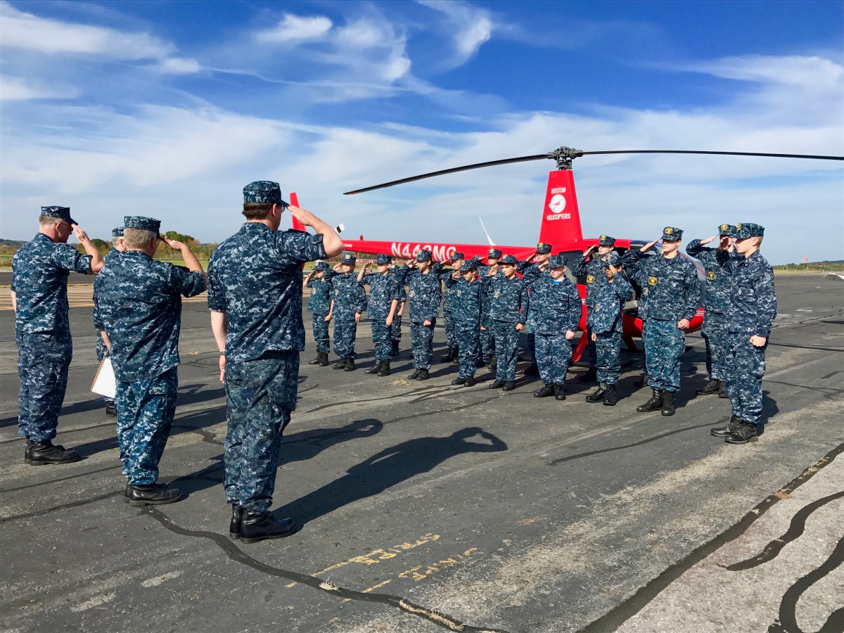 Those Sea Cadets are Just Flying Helicopters, No Big Deal – Good ...