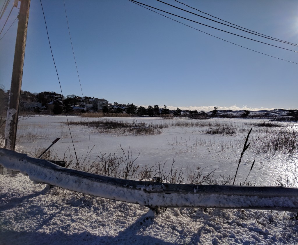Little houseboat in the great frozen salt marsh #Gloucester MA – Good ...