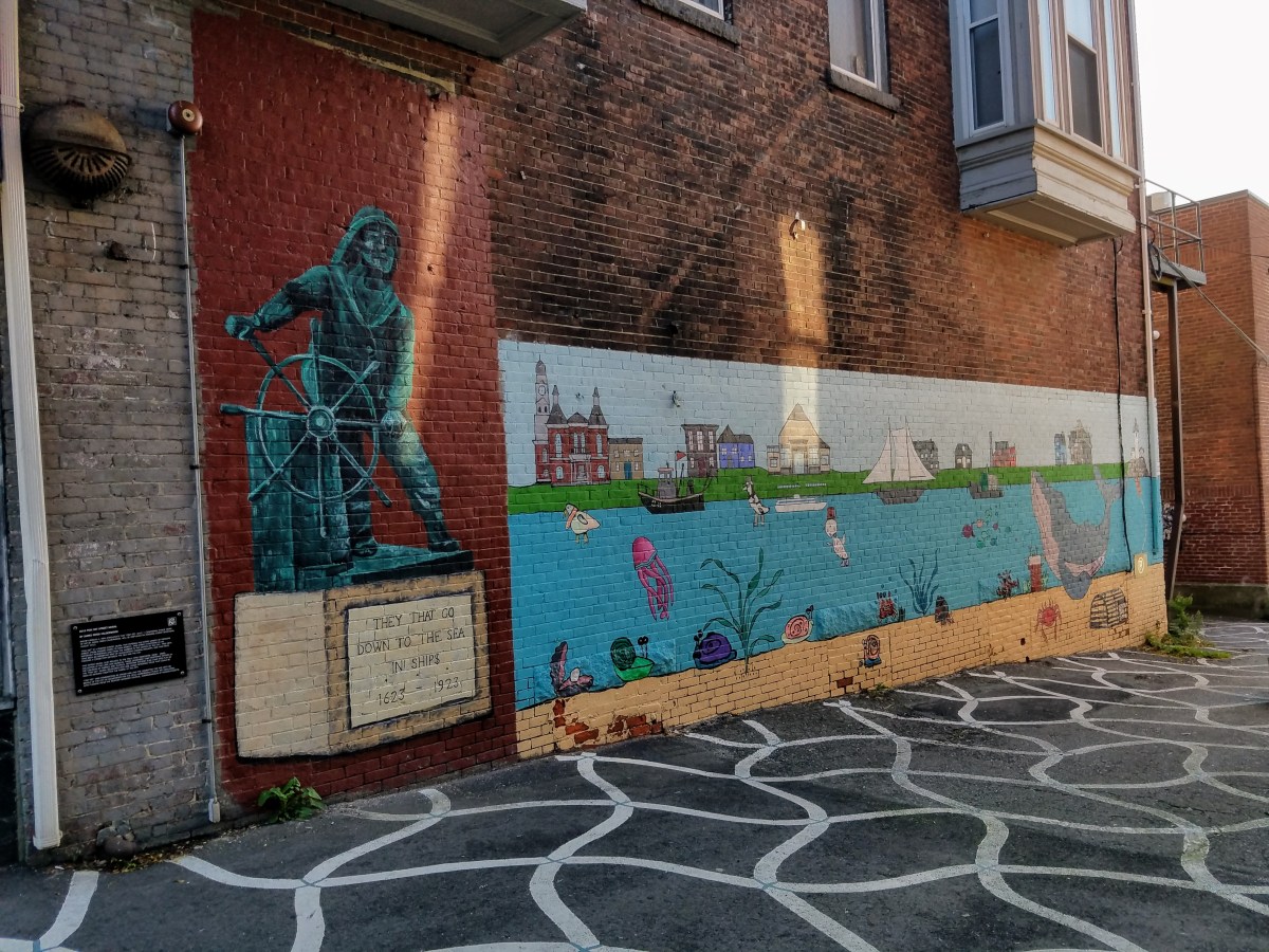 So Joey asked about the Parsons Street murals – Good Morning Gloucester