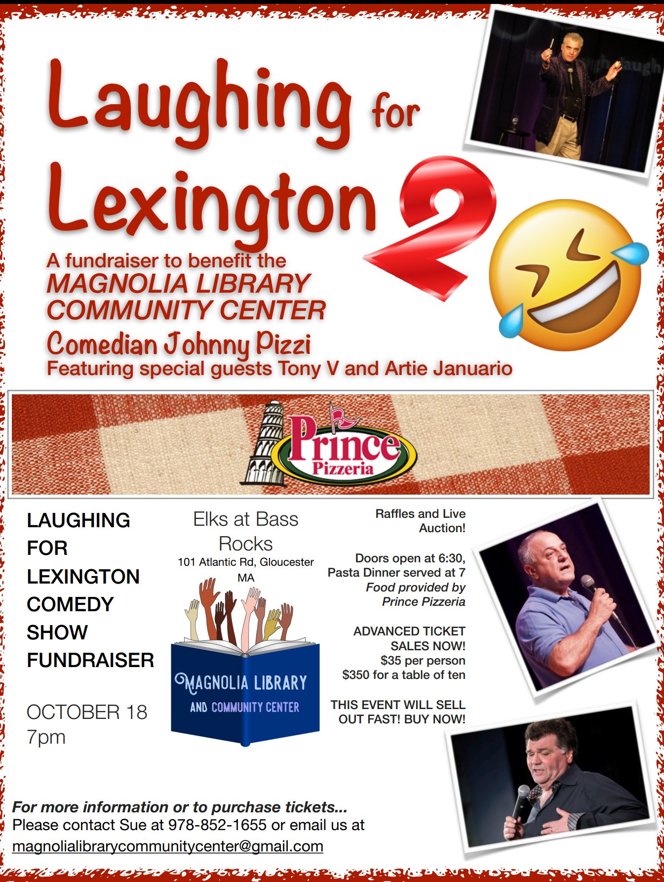 Magnolia Library Comedy Show – Good Morning Gloucester