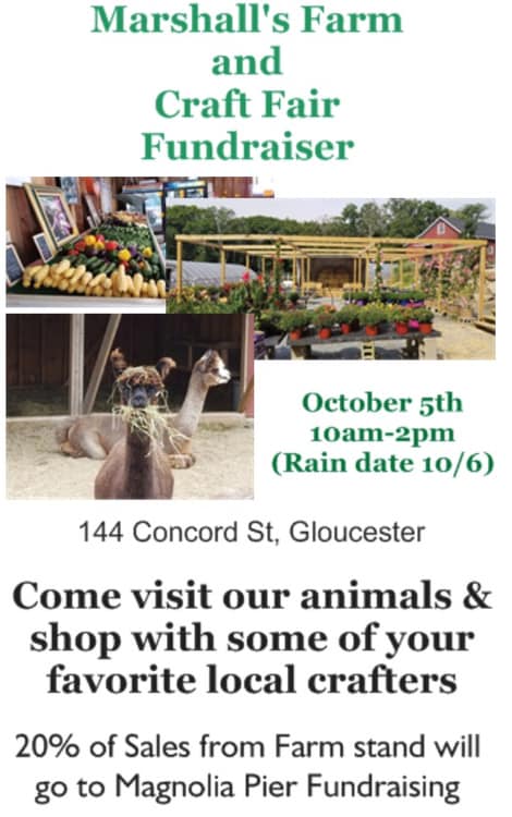 Save The Date, Marshalls Farm stand – Good Morning Gloucester