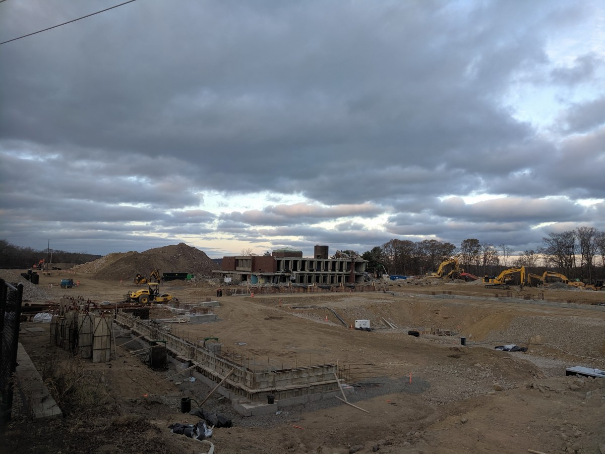 Fuller School demolition progress #GloucesterMA – Good Morning Gloucester