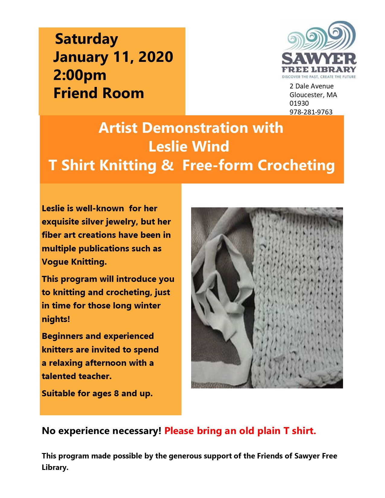 This Weekend in the Arts 1/10-13/2020 – Good Morning Gloucester