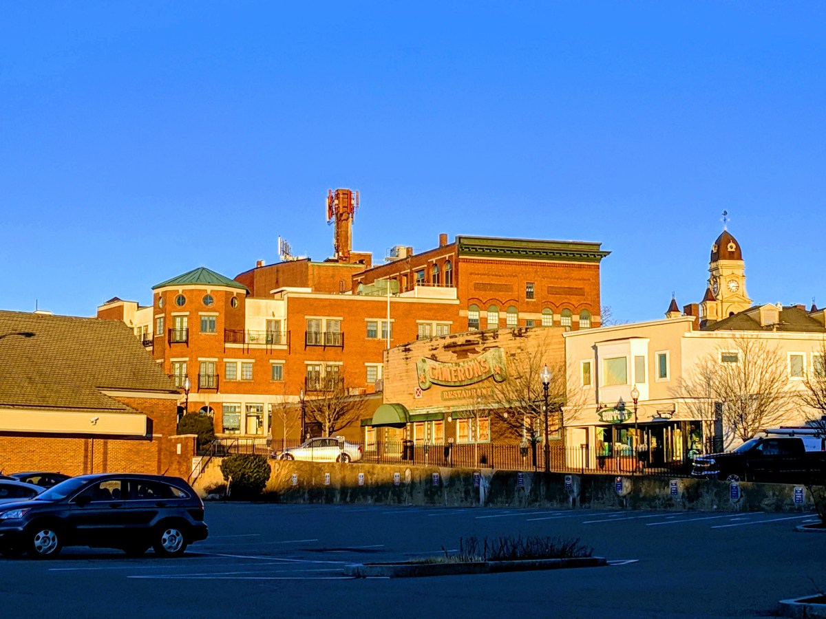 Cameron’s Restaurant inside, the carved eagle sign, and demo January ...