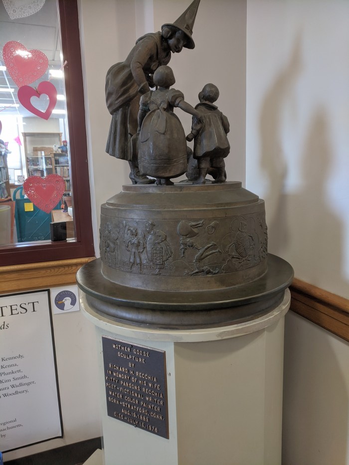 Mother Goose genius design | 1938 rotating sculpture by artist Richard ...