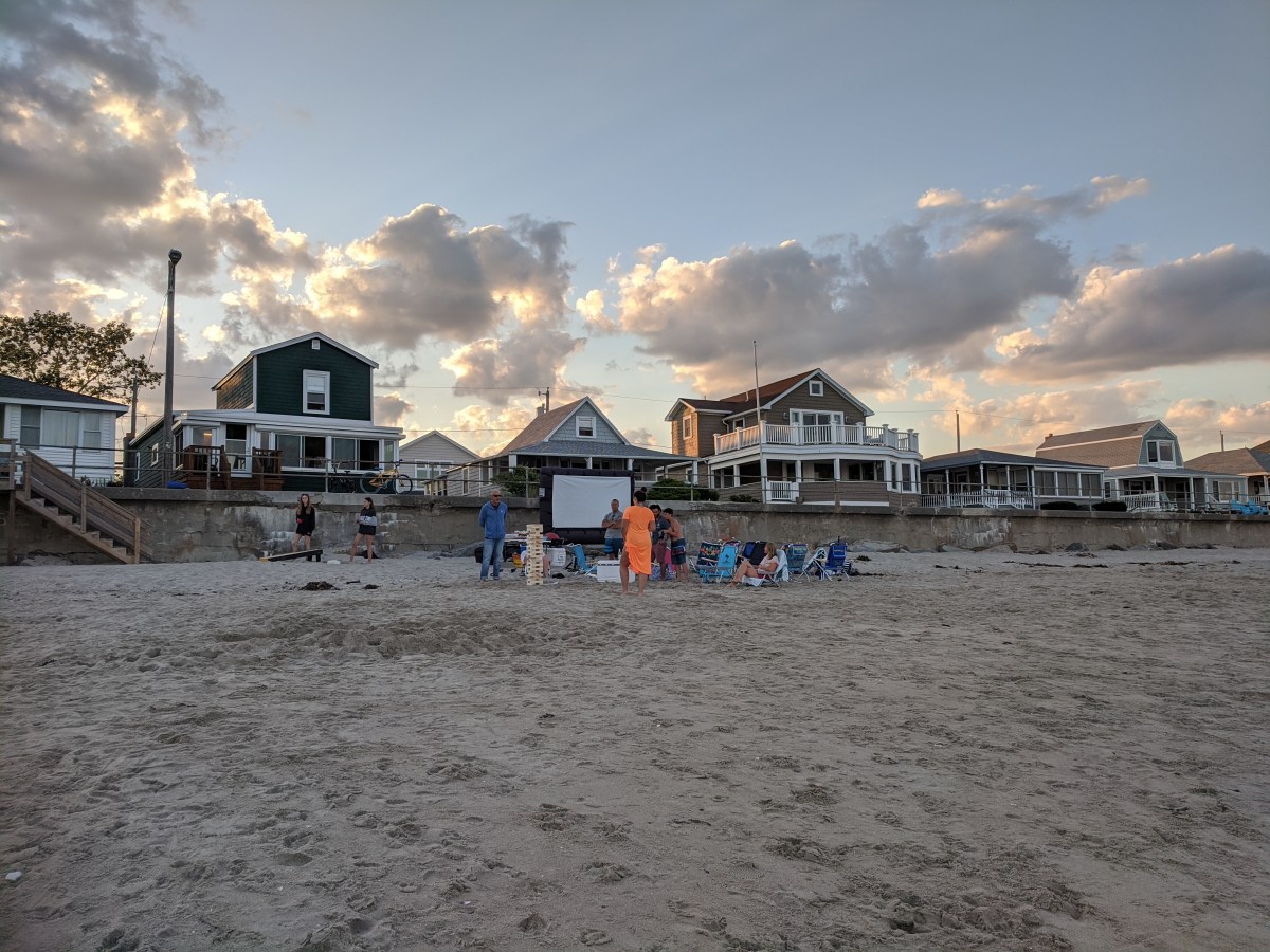 Signs of the times creative families: Long Beach chairs drive-in movies ...