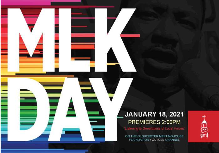 Martin Luther King Day 2021 – Good Morning Gloucester