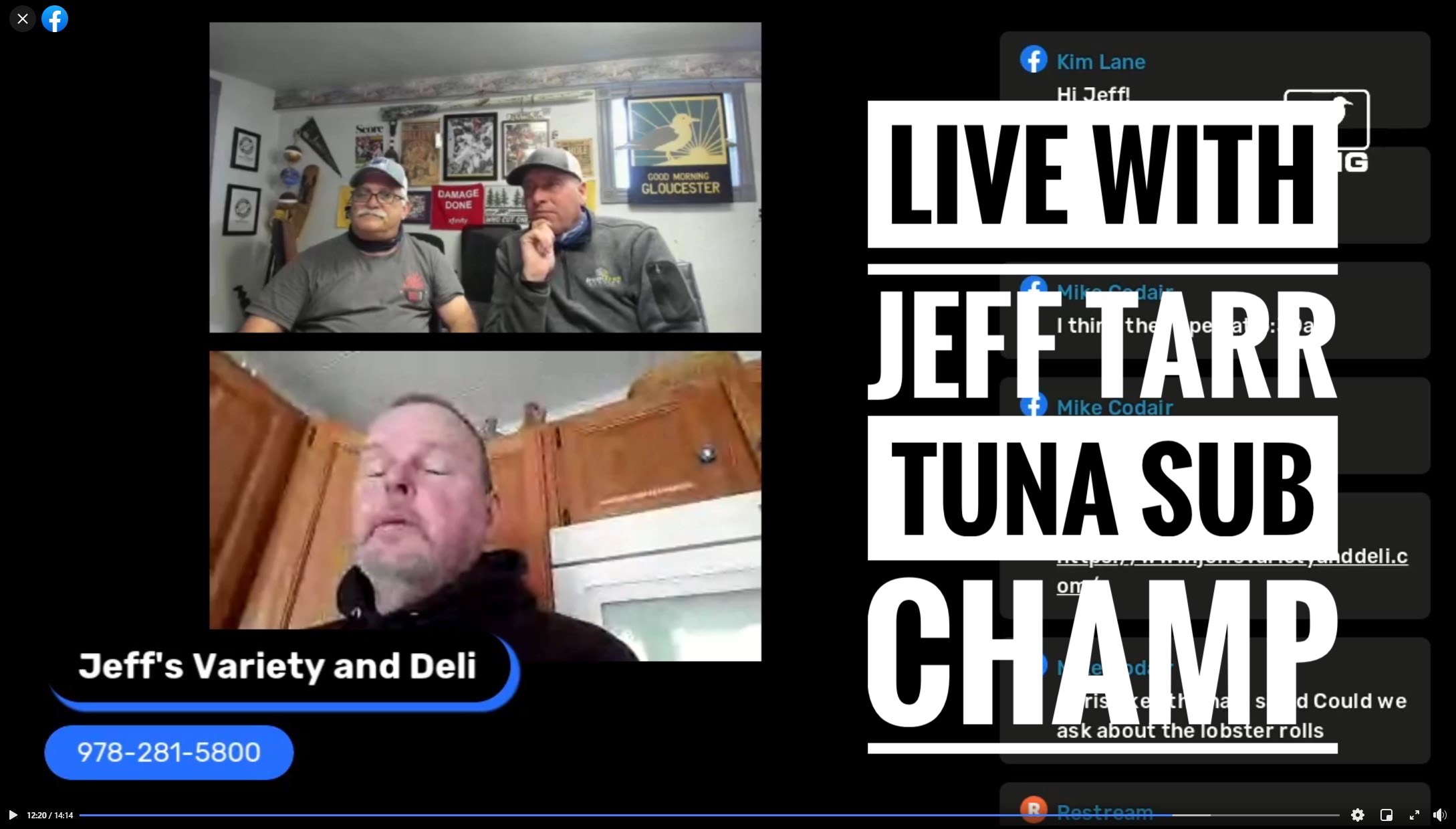 Gloucestercast 481: Live With GMG Tuna Sub Challenge Grand Champ Jeff ...