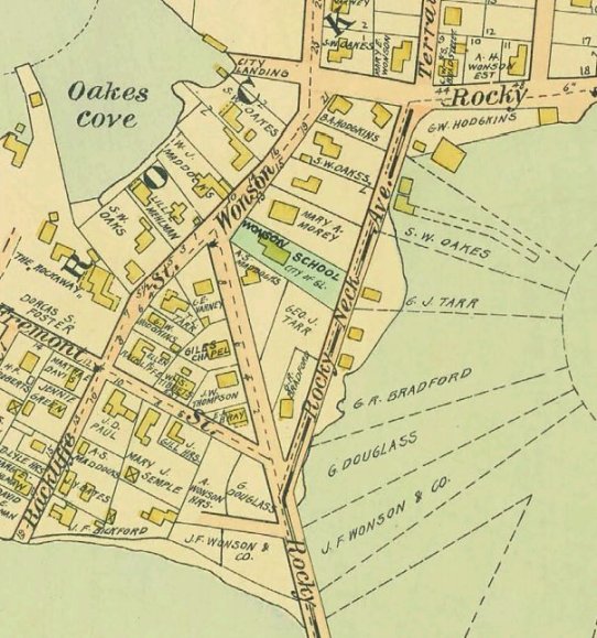 Wonson School Rocky Neck Ave 1899 Stadly Map – Good Morning Gloucester