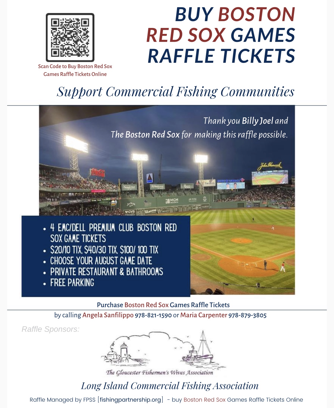 Red Sox Game Raffle Tickets From Angela Sanfilippo – Good Morning ...