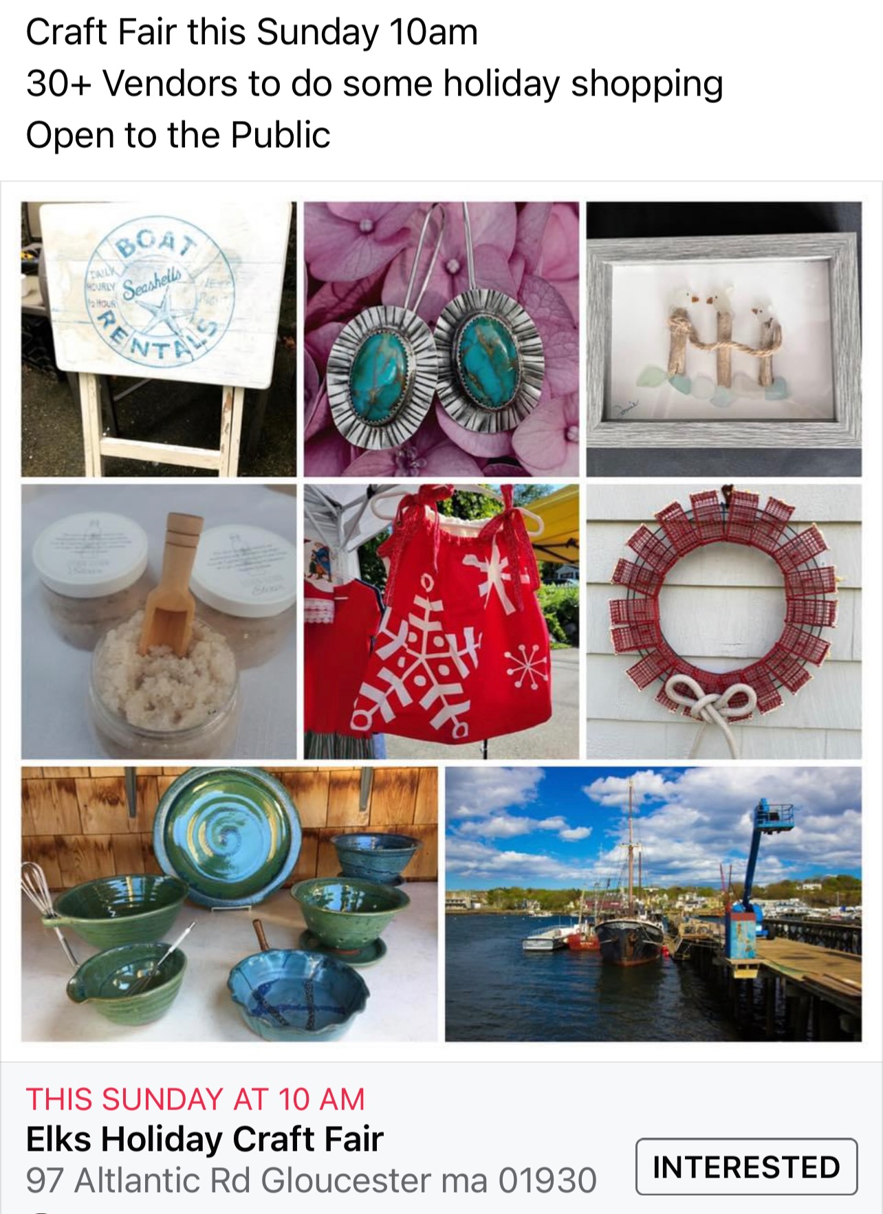 Elks Craft Fair Sunday 10AM – Good Morning Gloucester