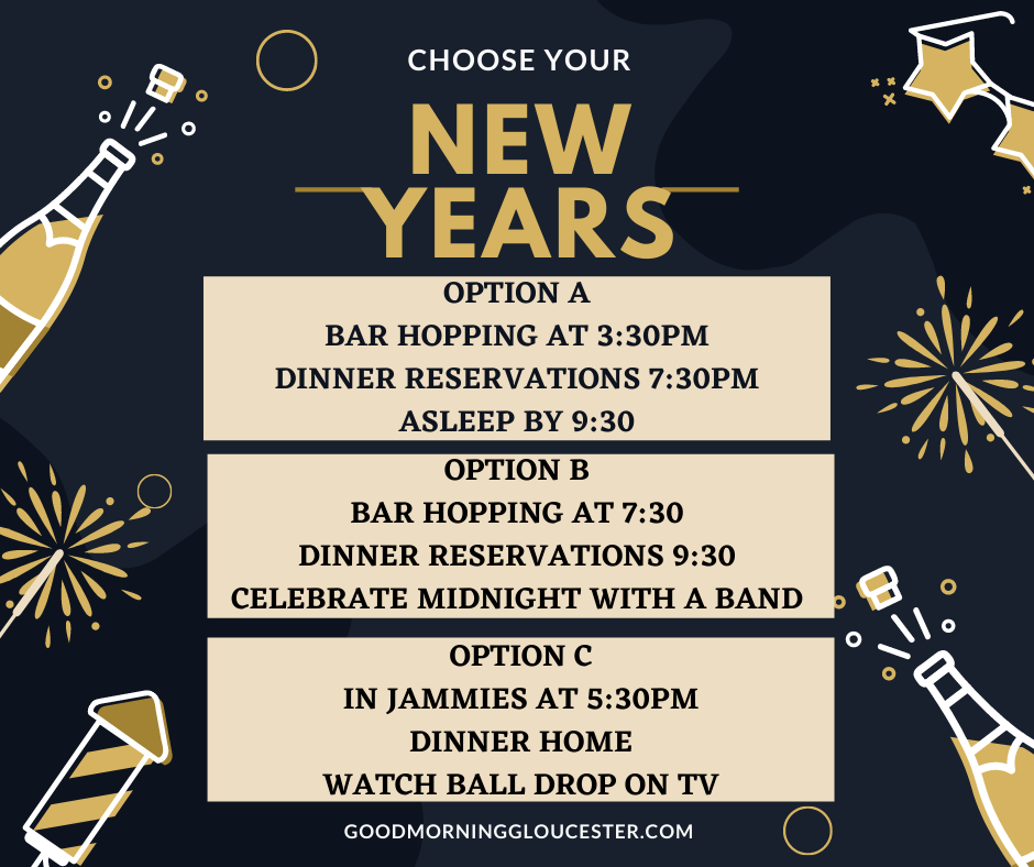 Pick Your NYE – Good Morning Gloucester