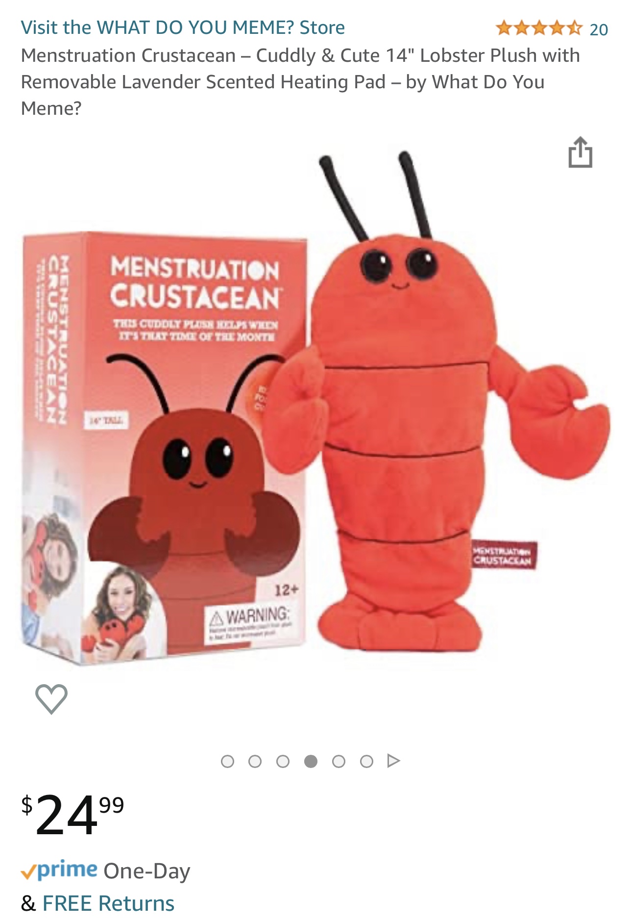 Elite Valentine Gift- The Menstruation Crustacean!! – Good Morning ...