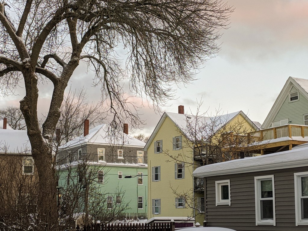 Powdered Rooftops and Streets #GloucesterMA Winter snow – Good Morning ...