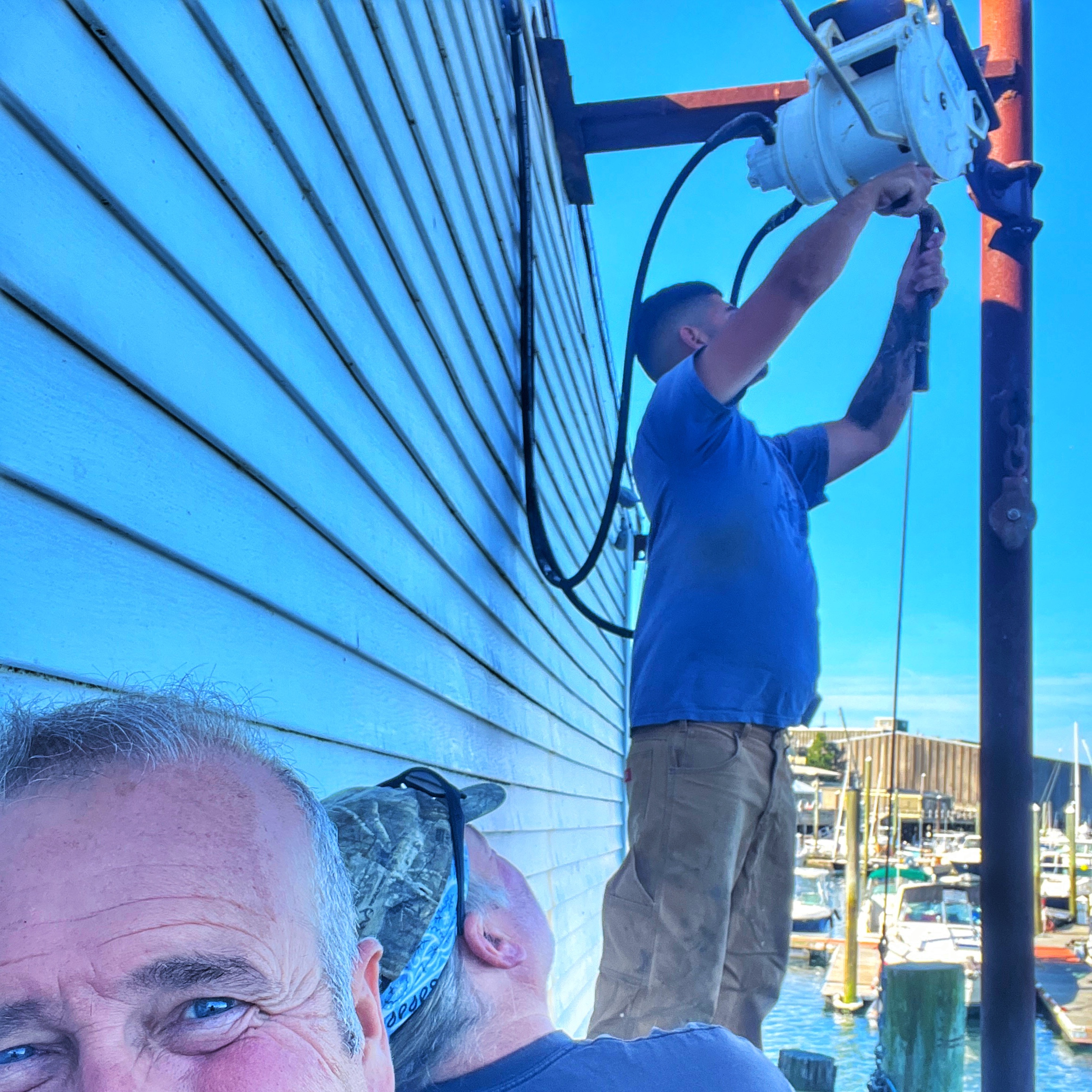 Chris and Kyle Help Get The Winch Back In Operation! – Good Morning ...