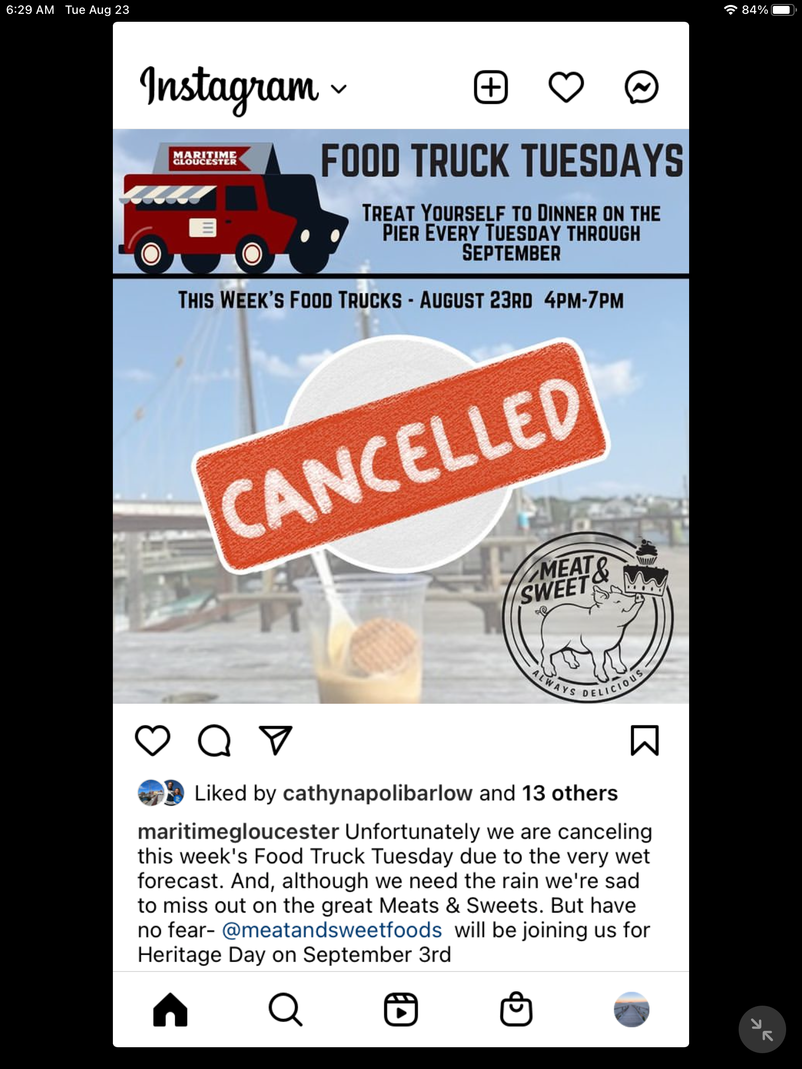 Food Truck Tuesday Cancelled Today Aug 23 2022 – Good Morning Gloucester