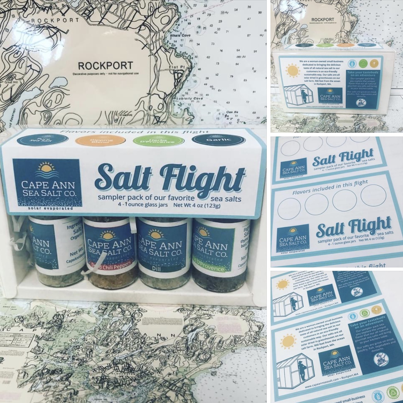 Cape Ann Sea Salt Now Offering Salt Flights! – Good Morning Gloucester