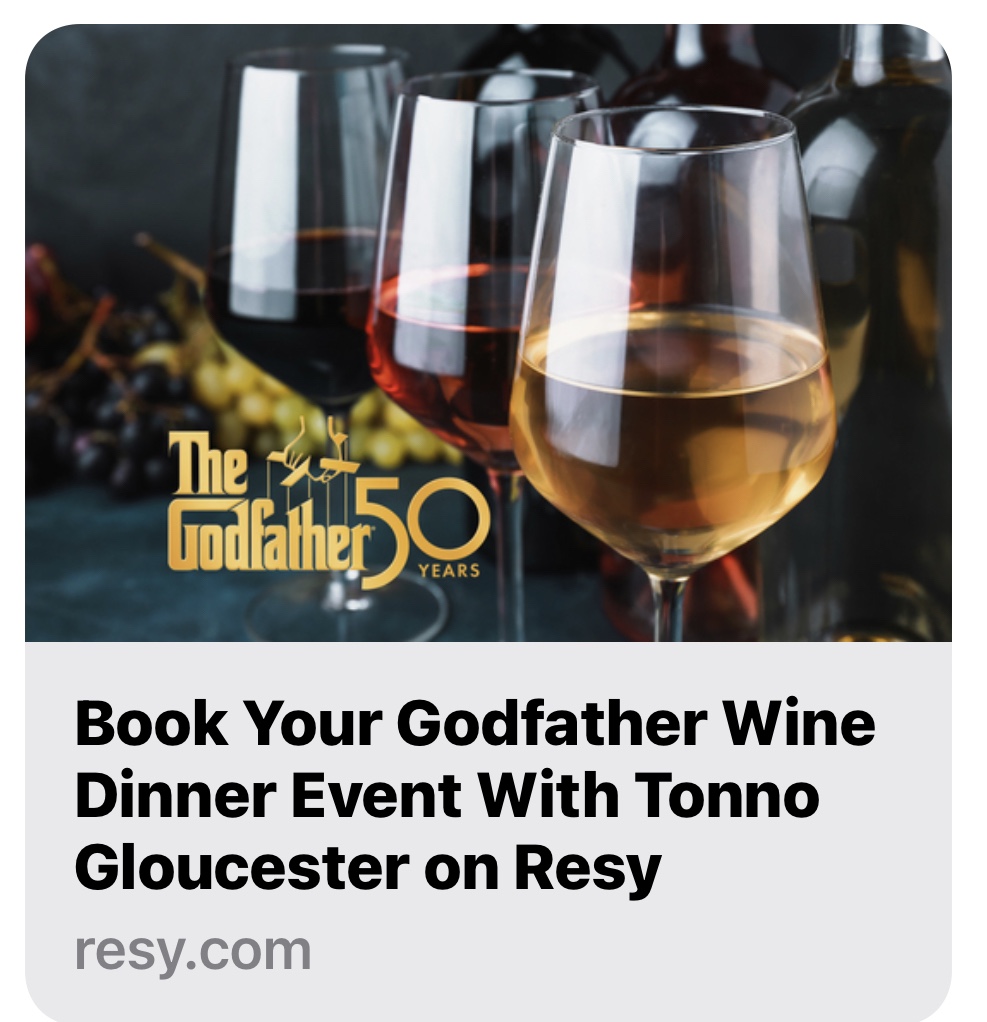 Godfather Wine Dinner At Tonno Gloucester – Good Morning Gloucester