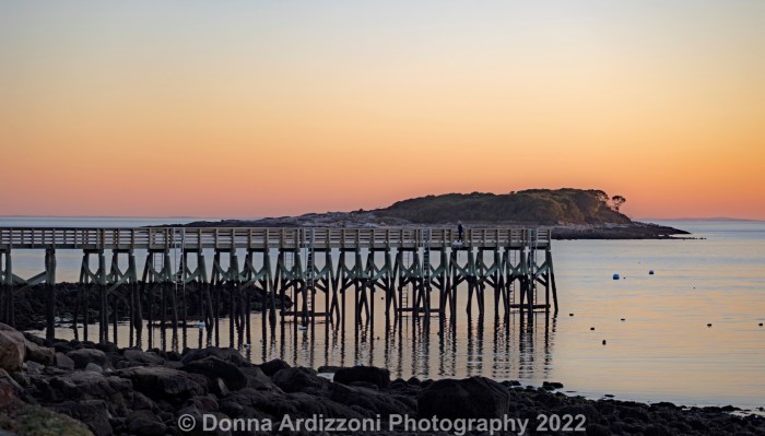 Quiet sunset at Magnolia Pier – Good Morning Gloucester