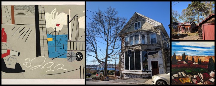 Stuart Davis 192 East Main and 51 Mt. Pleasant Ave. Marsden Hartley ...