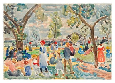 Stuart Davis 192 East Main and 51 Mt. Pleasant Ave. Marsden Hartley ...