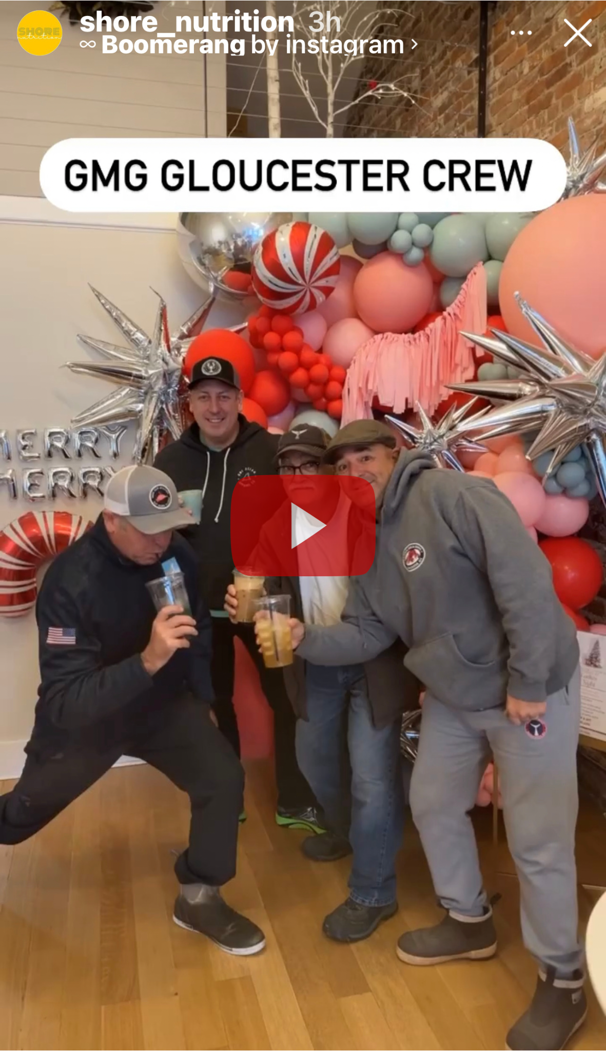 GMG At Shore Nutrition – Good Morning Gloucester