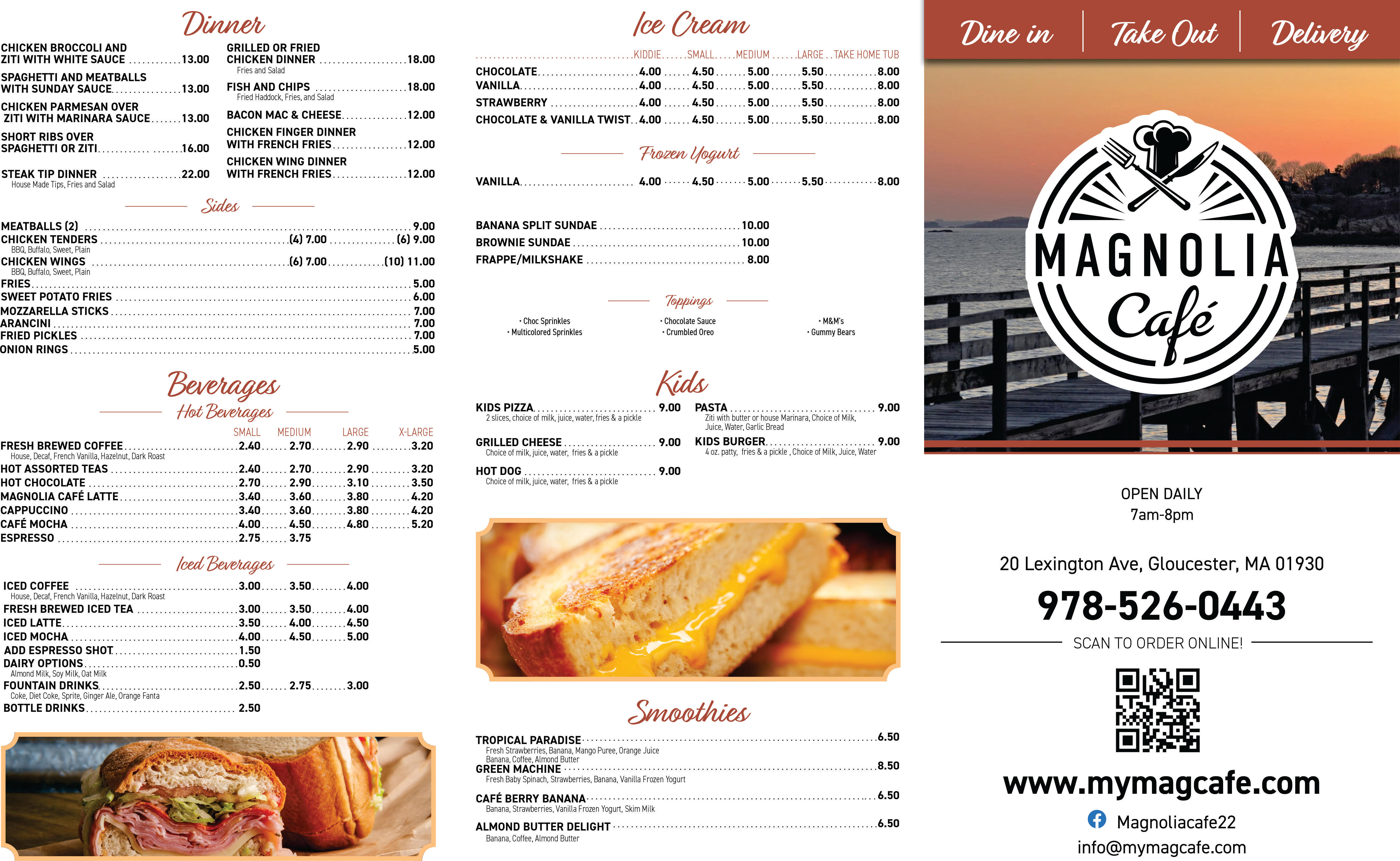 Check Out The Menu At Magnolia Cafe – Good Morning Gloucester