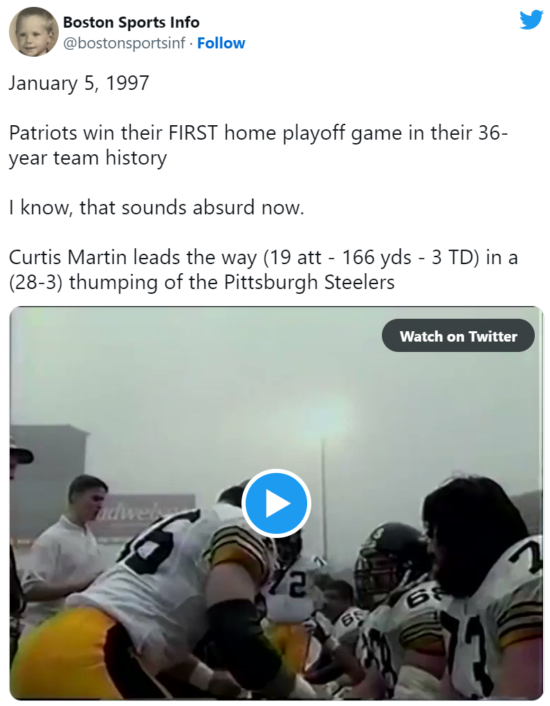 via @bostonsportsinf and to put in perspective how spoiled we are as ...