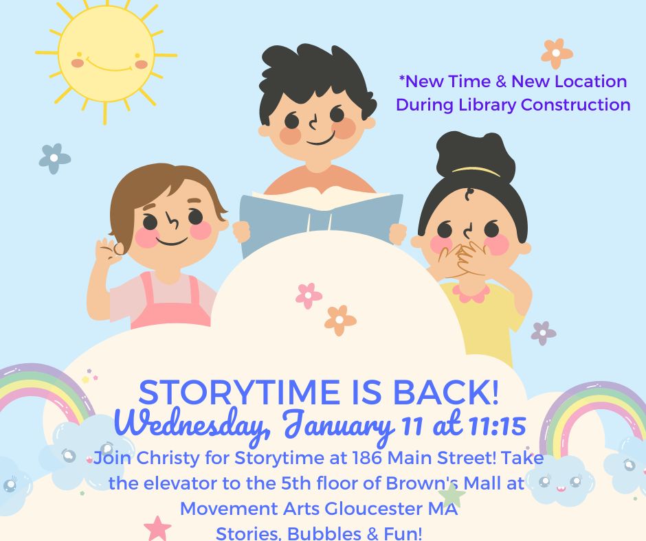 Sawyer Free Library’s Storytime: New Time & Location – Good Morning ...