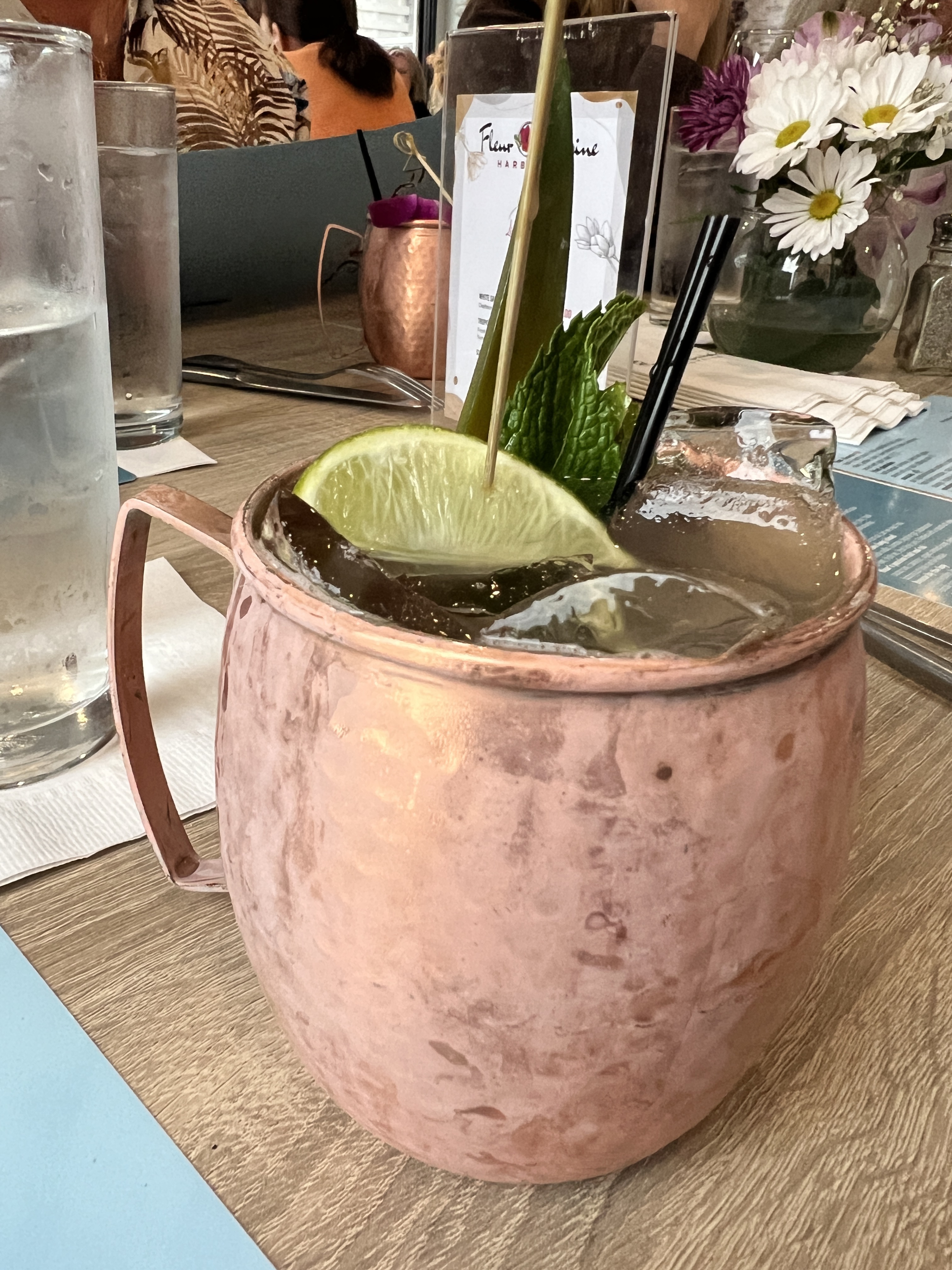 Caribbean Mule At Fleur Cuisine – Good Morning Gloucester