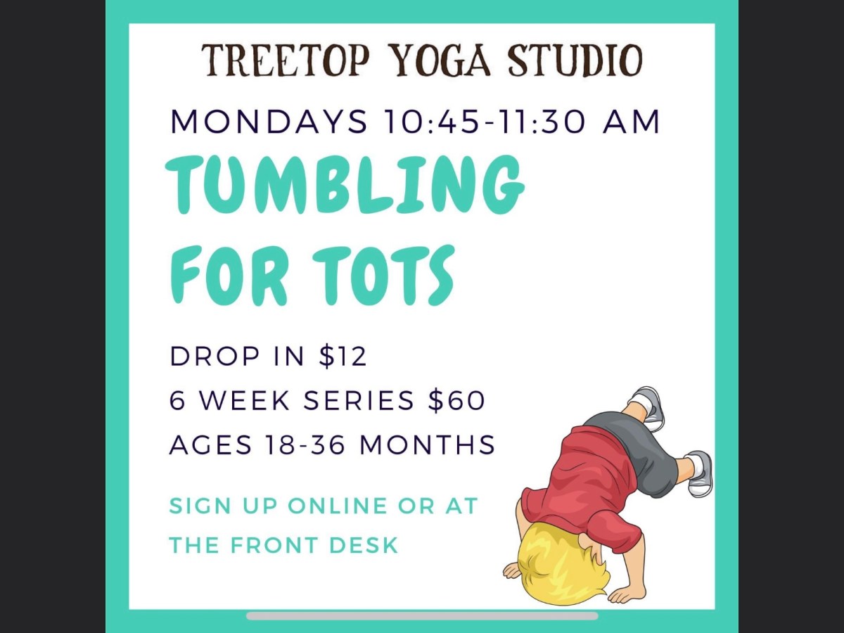 Tumbling for Tots at Treetop Yoga – Good Morning Gloucester