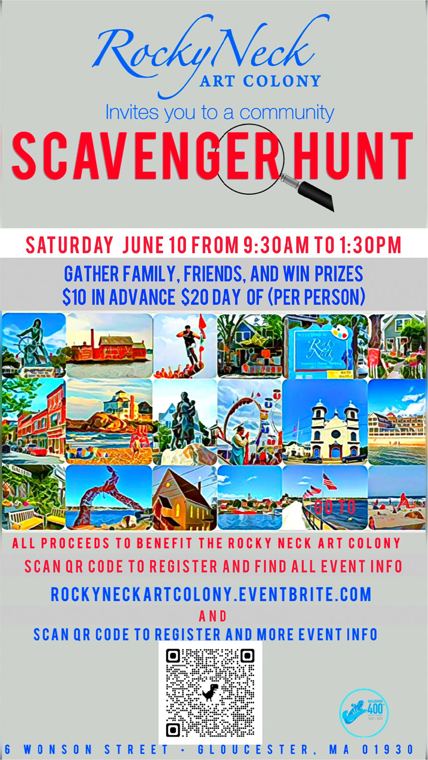 Announcing the First-Ever Rocky Neck Art Colony Scavenger Hunt – Good ...