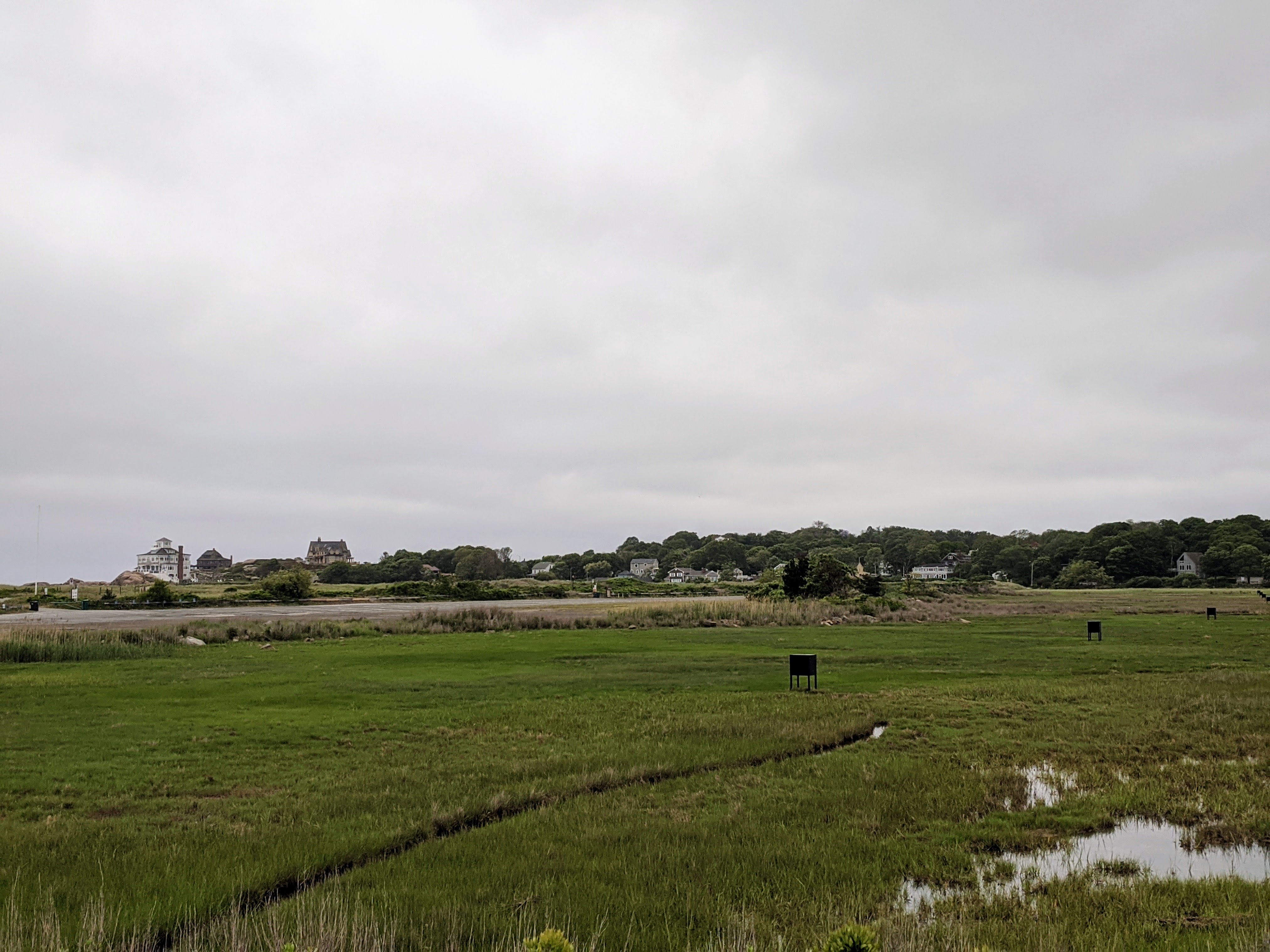 Greenhead Flies: New trap boxes placed in the Good Harbor Beach marsh ...