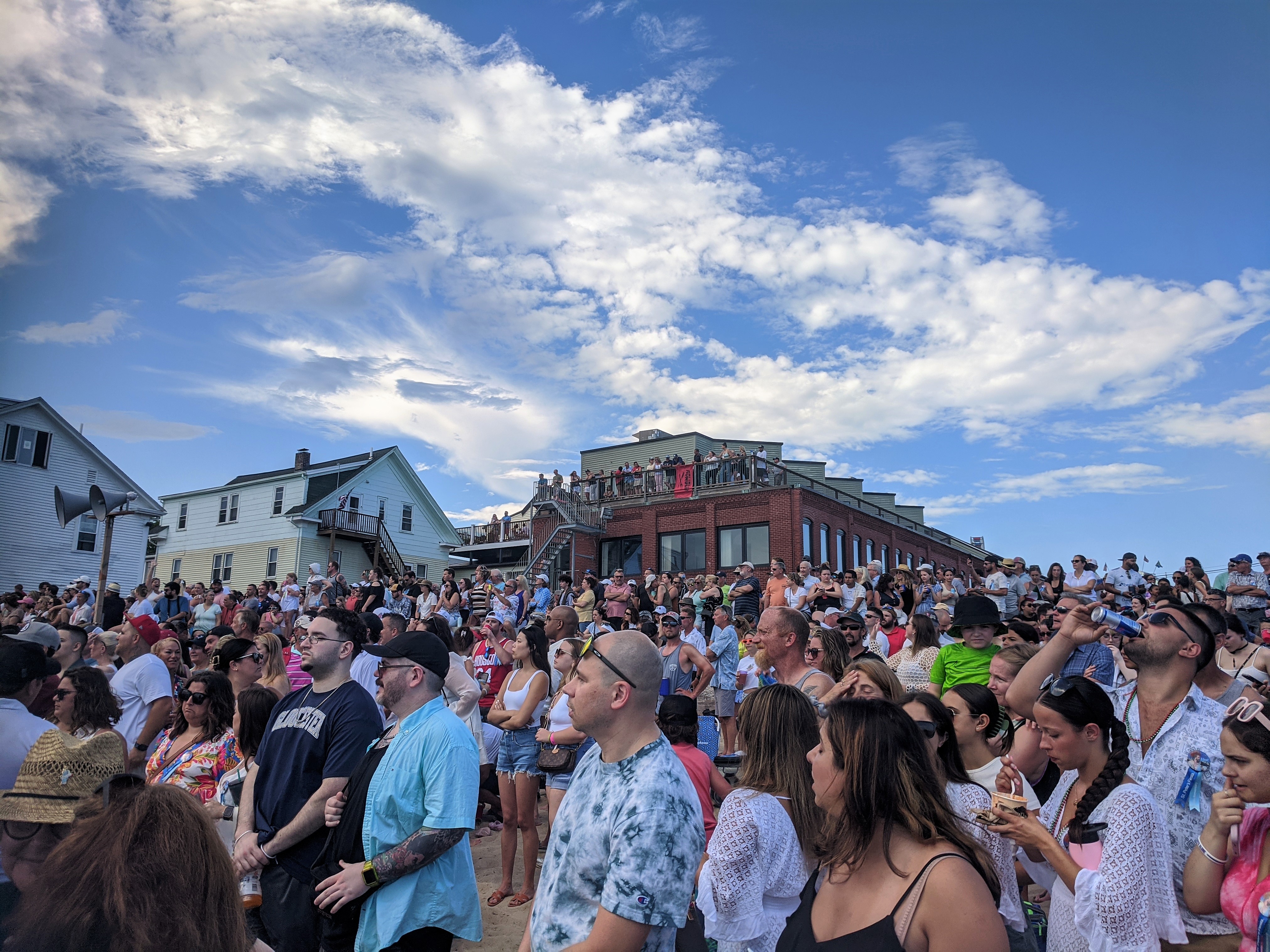 Beautiful crowd!St. Peter’s Fiesta Sunday 2023 events. From Pavilion ...