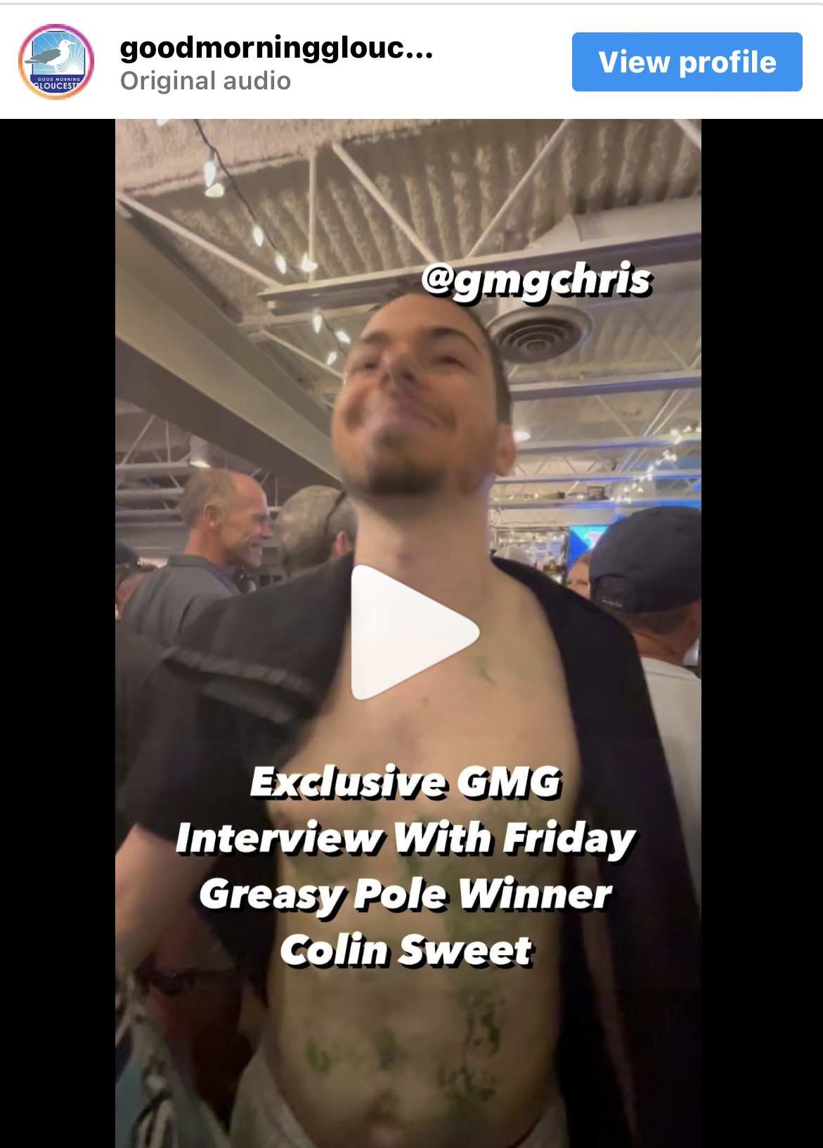Exclusive Good Morning Gloucester interview with Friday greasy pole ...
