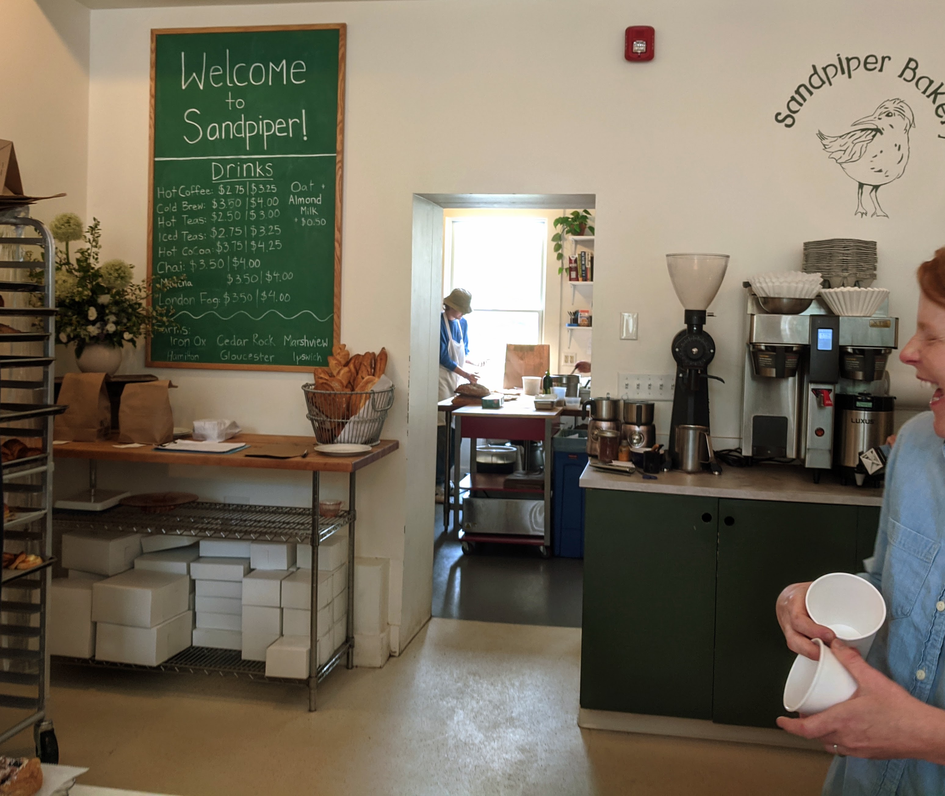Check out Sandpiper Bakery in Ipswich, Mass. There’s a line out the ...