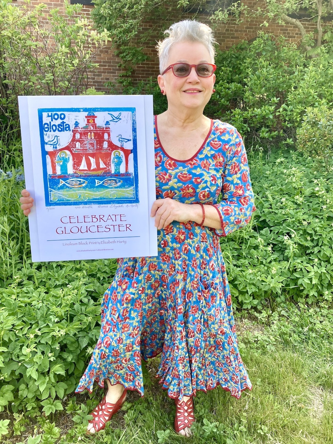 400 Glosta Poster by Elizabeth Harty – Good Morning Gloucester
