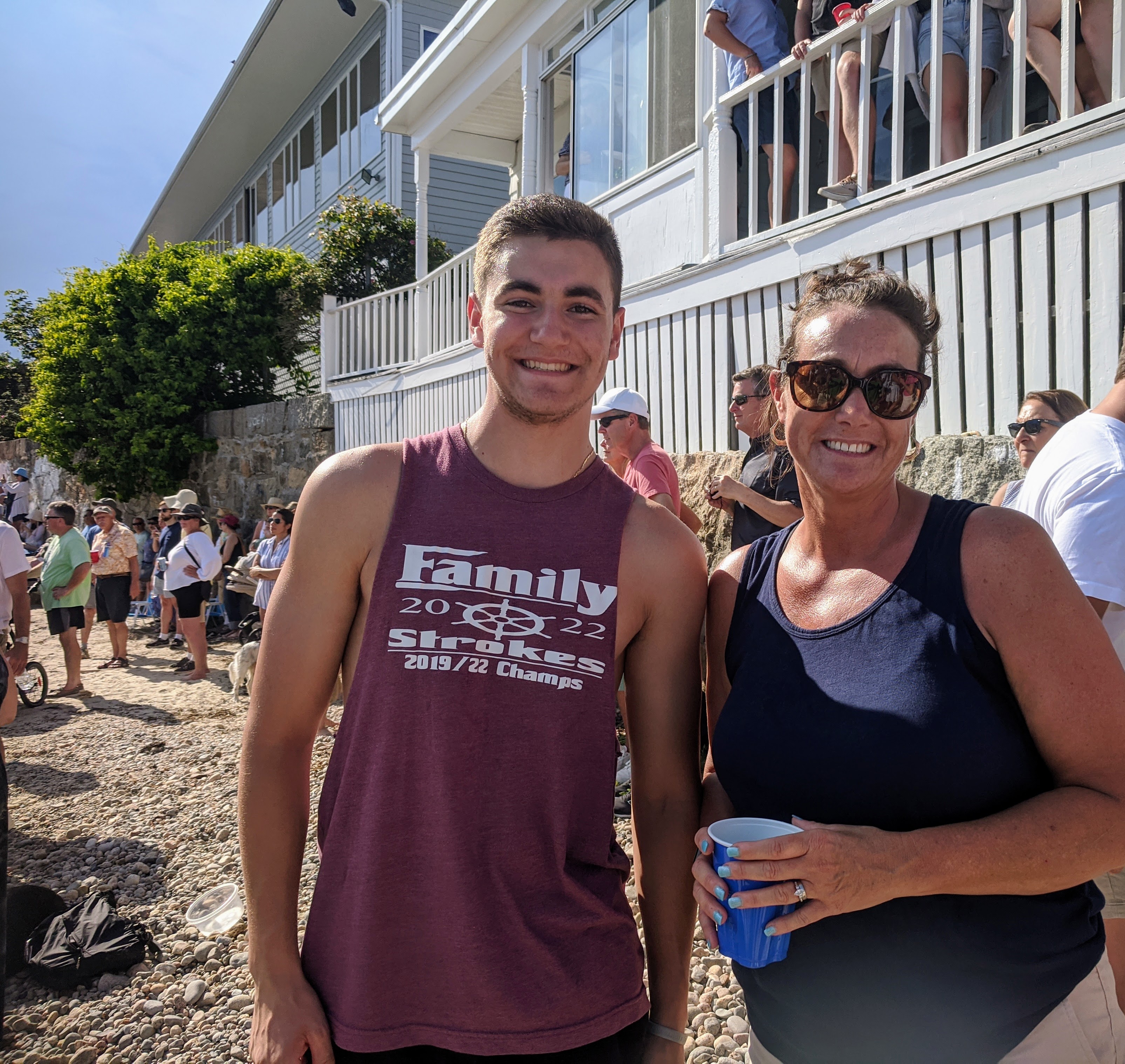 Mom and son. Heidi and Robbie. St. Peter’s Fiesta Sunday 2023 events ...