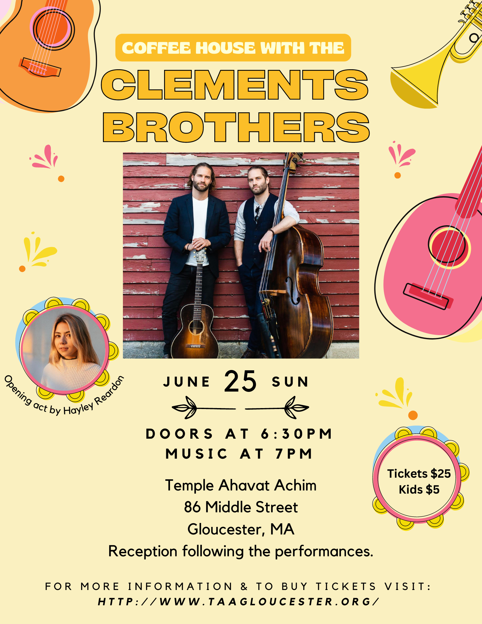 Coffee House with the Clements Brothers – Good Morning Gloucester