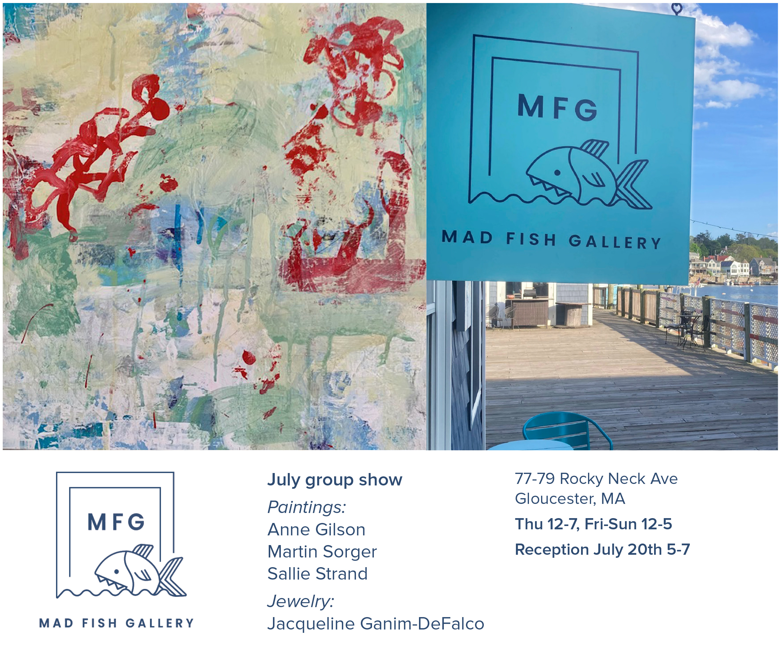 Local Artists Join forces to energize Madfish Wharf’s Mad Fish Gallery ...